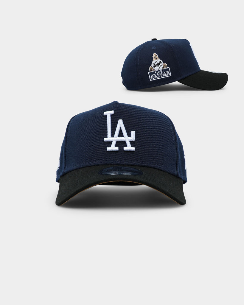 New Era Los Angeles Dodgers 9FORTY A-Frame 2-Tone Snapback Dark Blue ...