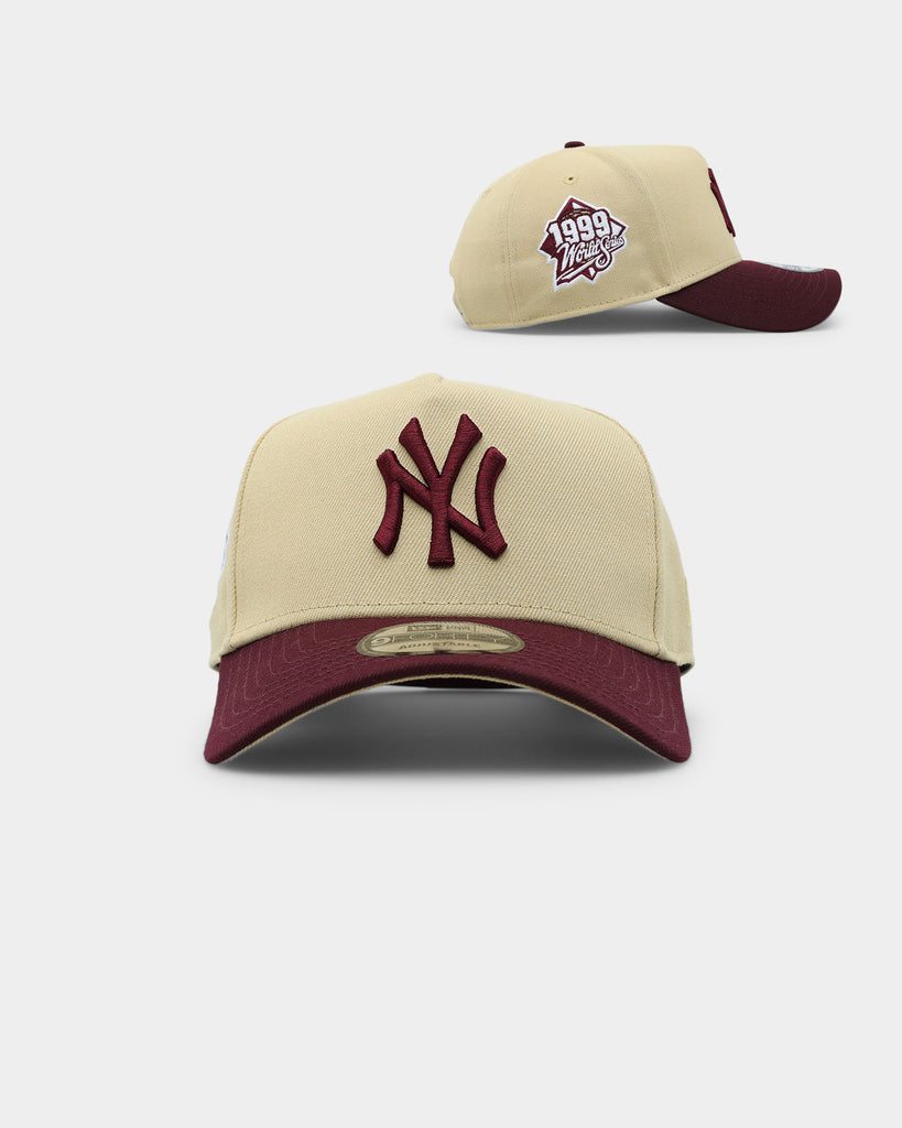 New Era New York Yankees 9FORTY A-Frame 2-Tone Snapback Gold | Culture Kings NZ