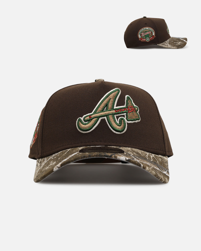 New Era Atlanta Braves 'Great Outdoors' 9FORTY A-Frame Snapback Brown ...