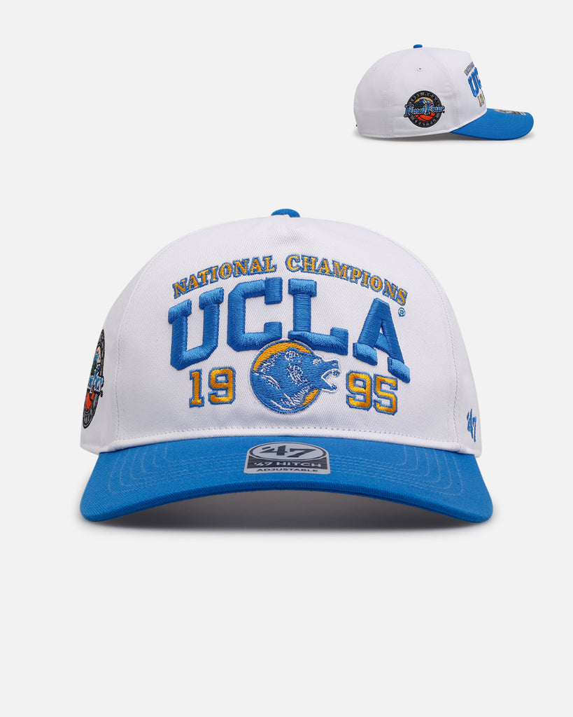 47 Brand UCLA 1995 'March Madness' Hitch Snapback White/Light Blue ...