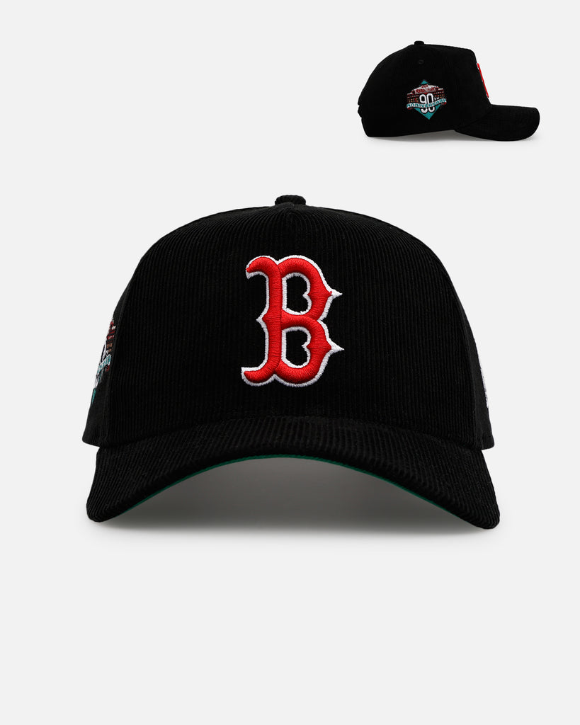 New Era Boston Red Sox 'Black Cord' 9FORTY A-Frame Corduroy Snapback B | Culture Kings NZ