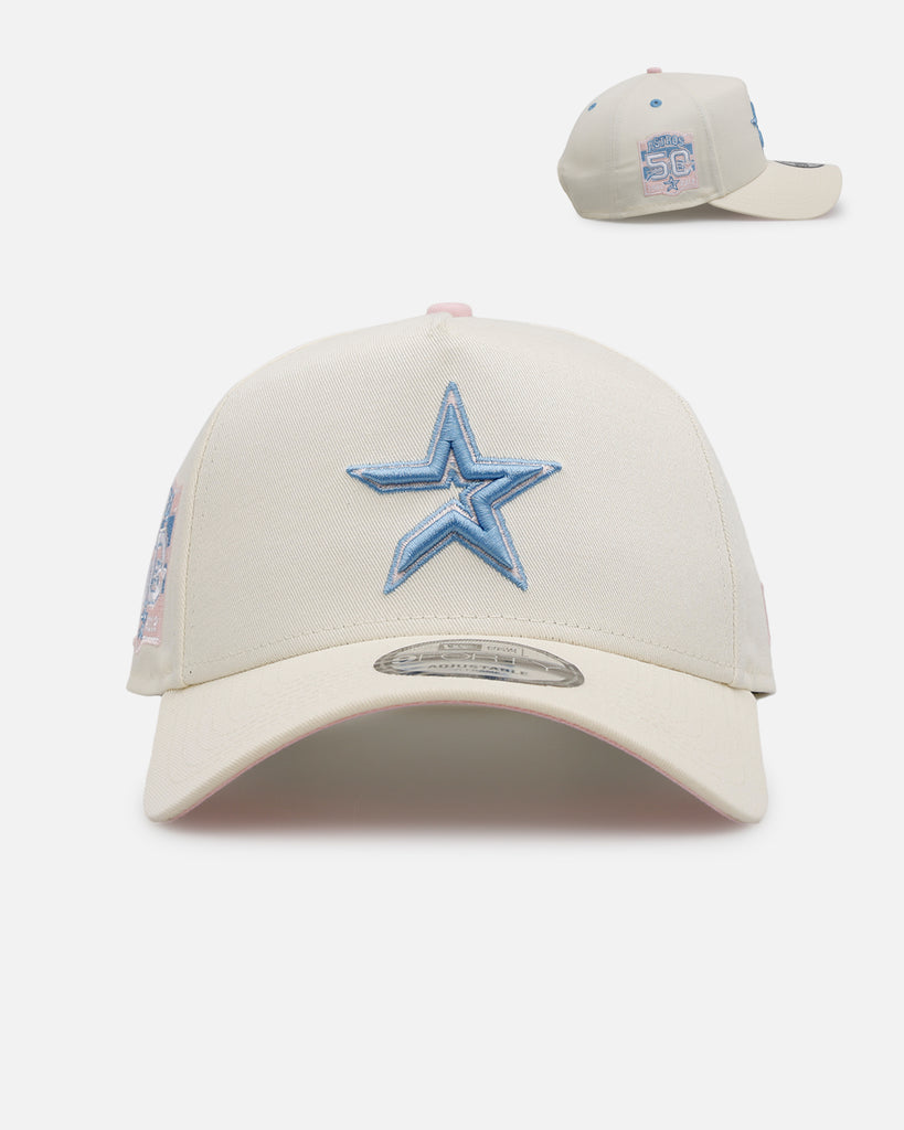 New Era Houston Astros 'Pastel' 9FORTY A-Frame Snapback Chrome White ...