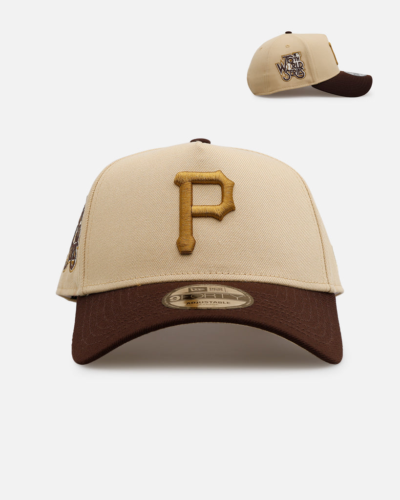 New Era Pittsburgh Pirates 'Vintage' 9FORTY A-Frame Snapback Vegas Gol ...
