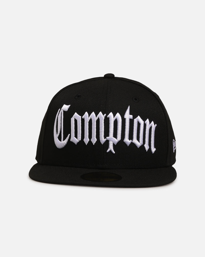 New Era Compton 'Homage' 59FIFTY Fitted Black/White | Culture Kings NZ