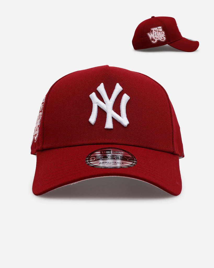 New Era New York Yankees 'Candy Apple' 9FORTY A-Frame Snapback Cardina ...