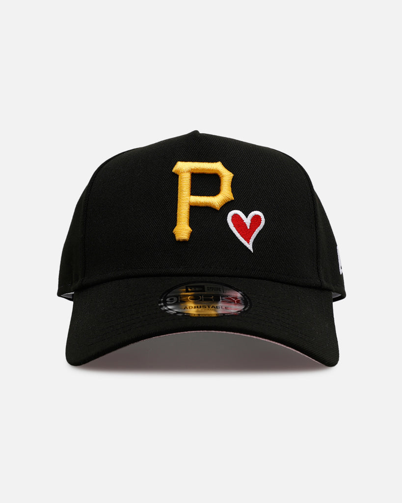 New Era Pittsburgh Pirates 'Team Color Hearts' 9FORTY A-Frame Snapback ...
