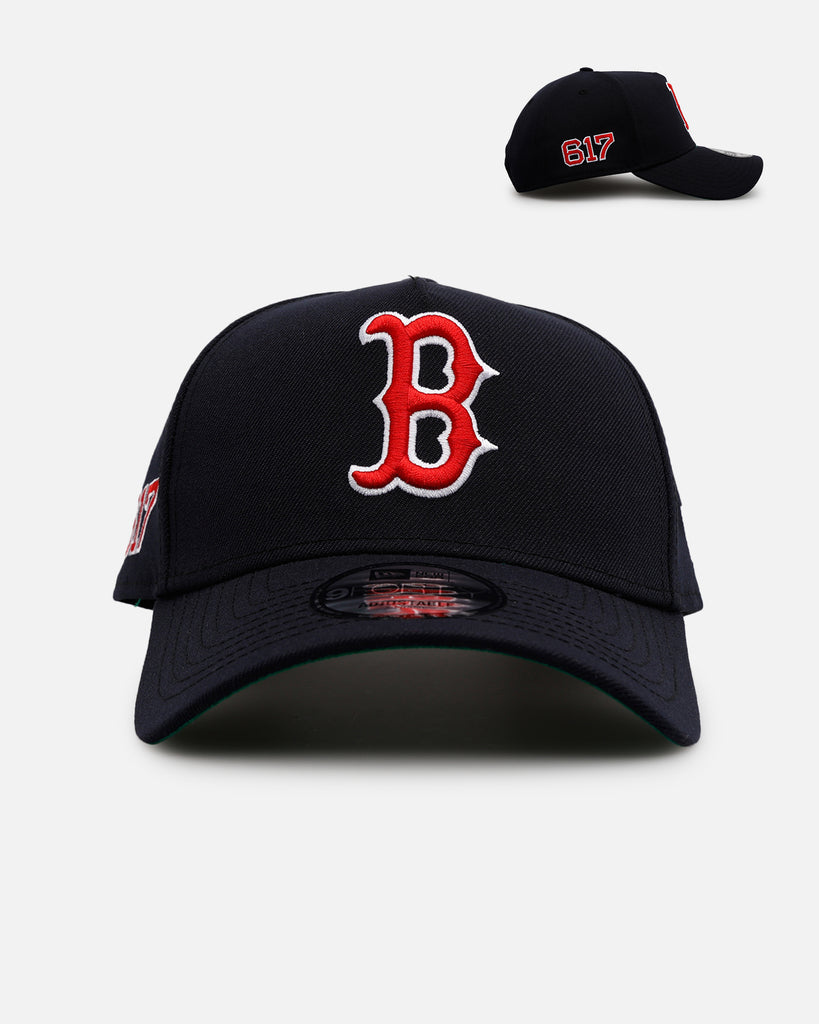New Era Boston Red Sox 'Area Codes' 9FORTY A-Frame Snapback Navy ...