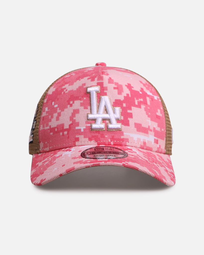 New Era Los Angeles Dodgers 'Digi Camo' 9FORTY A-Frame Trucker Snapbac ...