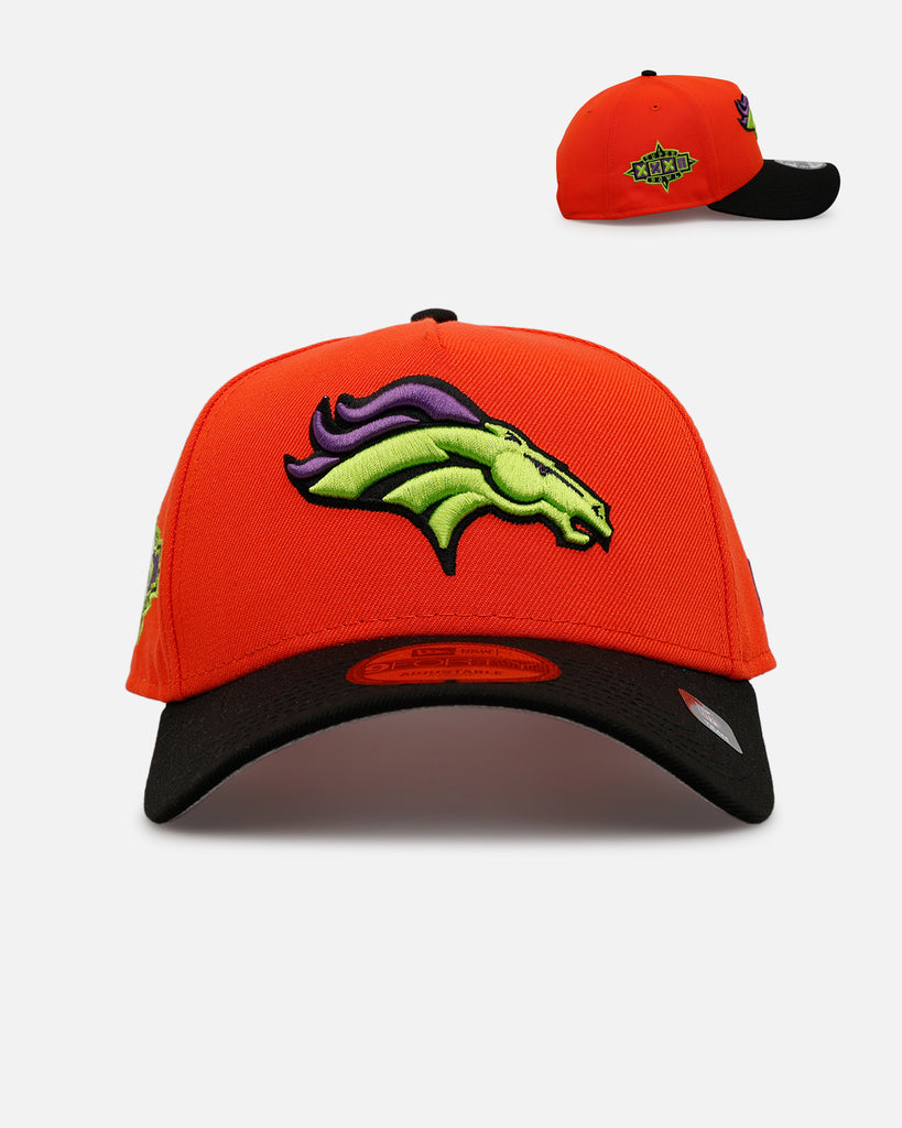 New Era Denver Broncos 'Halloween' 9FORTY A-Frame Snapback Orange/Blac ...