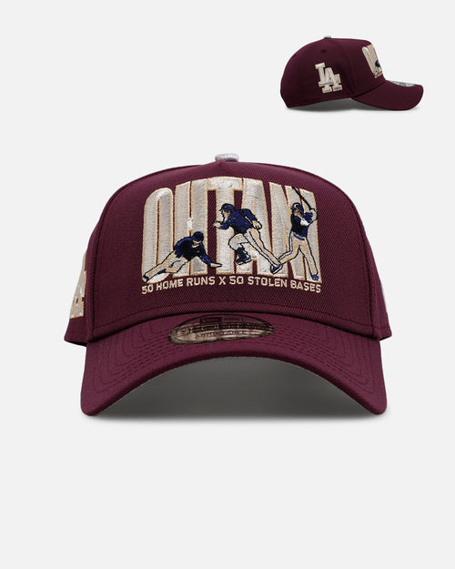 New Era Los Angeles Dodgers 'Plum' Ohtani 9FORTY A-Frame Snapback Plum ...