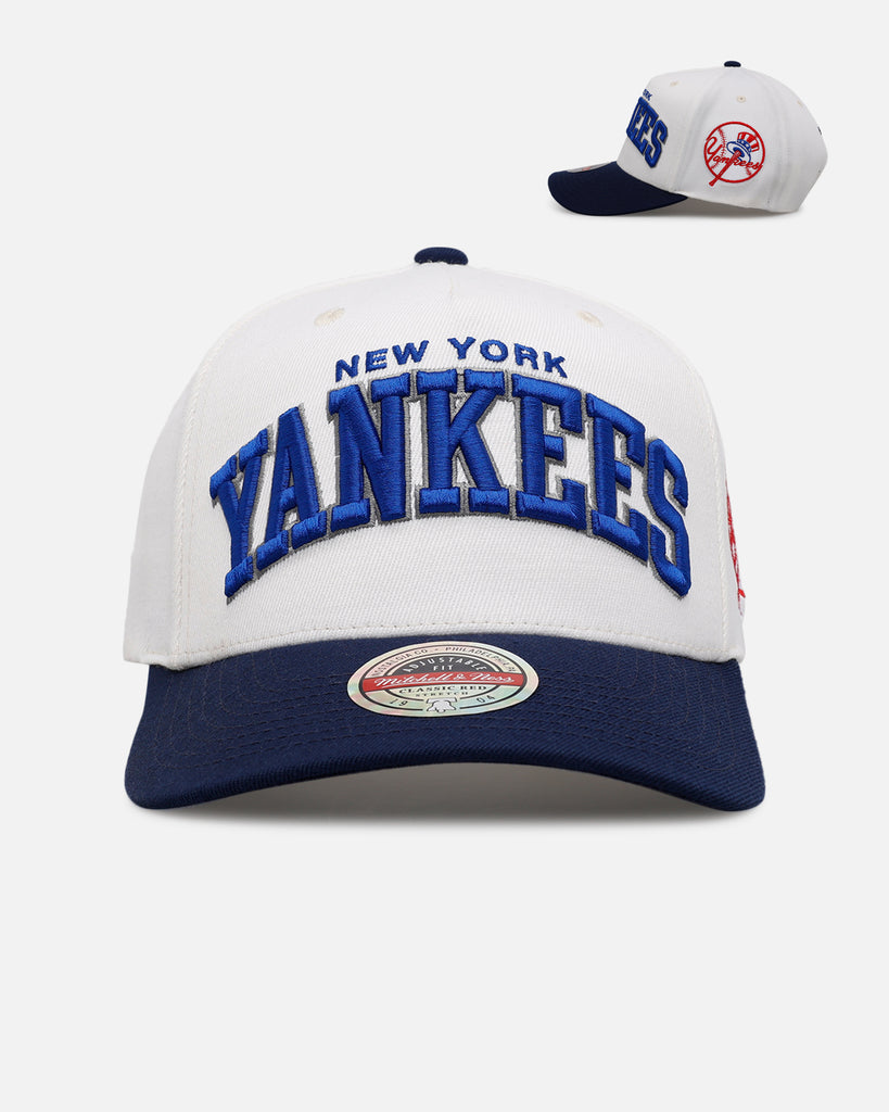 Mitchell & Ness New York Yankees 'Arch' MVP Snapback Cream | Culture ...