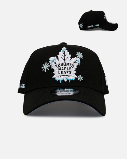 New Era Toronto Maple Leafs 'Cold As Ice' 9FORTY A-Frame Snapback Blac ...