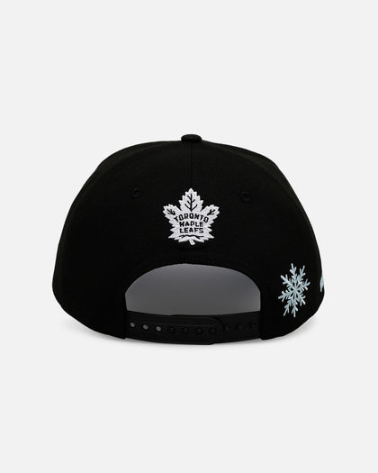 New Era Toronto Maple Leafs 'Cold As Ice' 9FORTY A-Frame Snapback Blac ...
