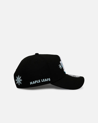 New Era Toronto Maple Leafs 'Cold As Ice' 9FORTY A-Frame Snapback Blac ...