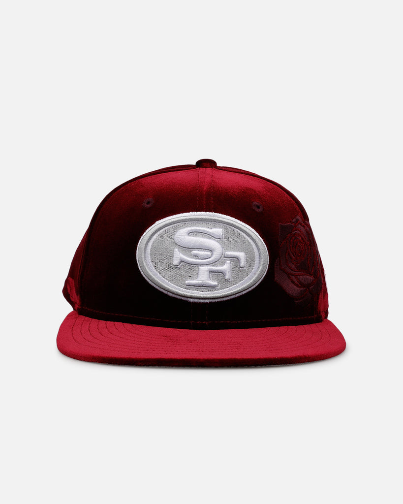 New Era San Francisco 49ers 'Velvet Roses' 59FIFTY Fitted Maroon ...