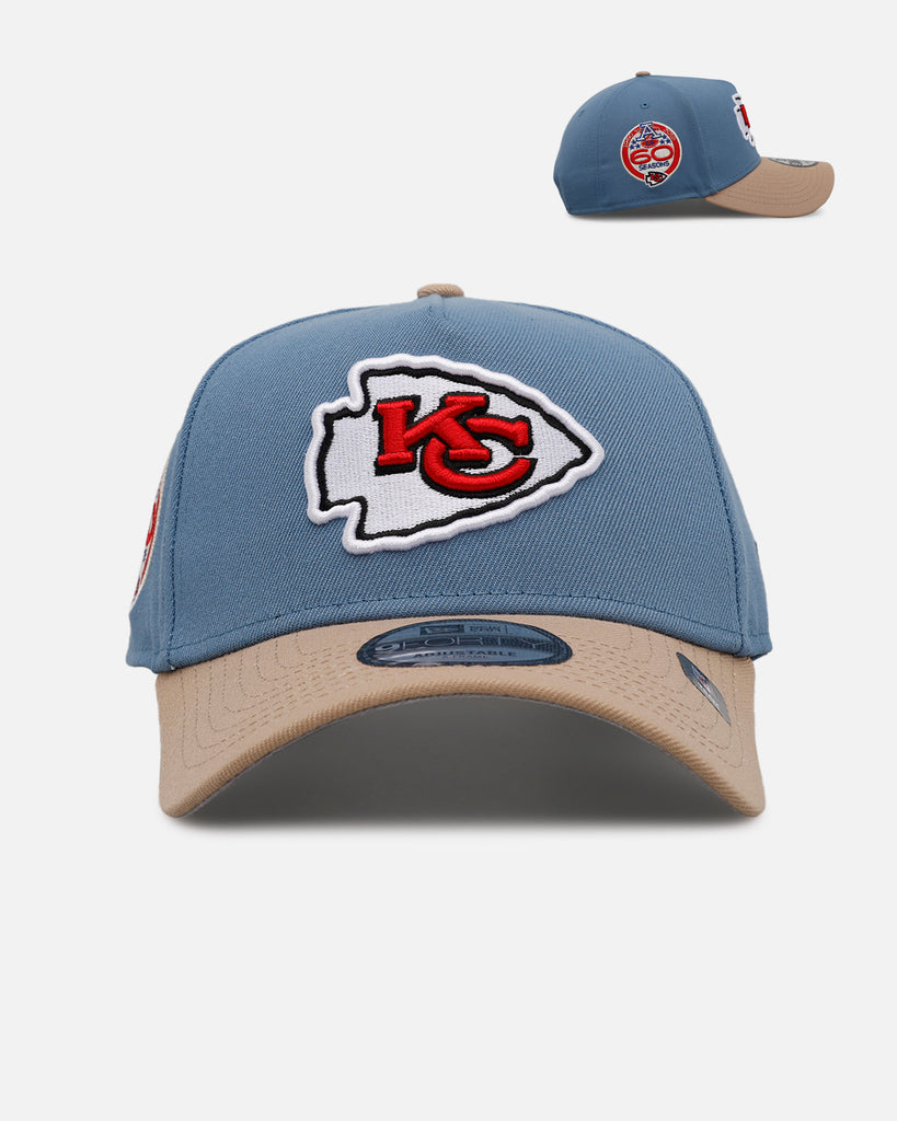 New Era Kansas City Chiefs 'Easy Breezy' 9FORTY A-Frame Snapback Blue ...