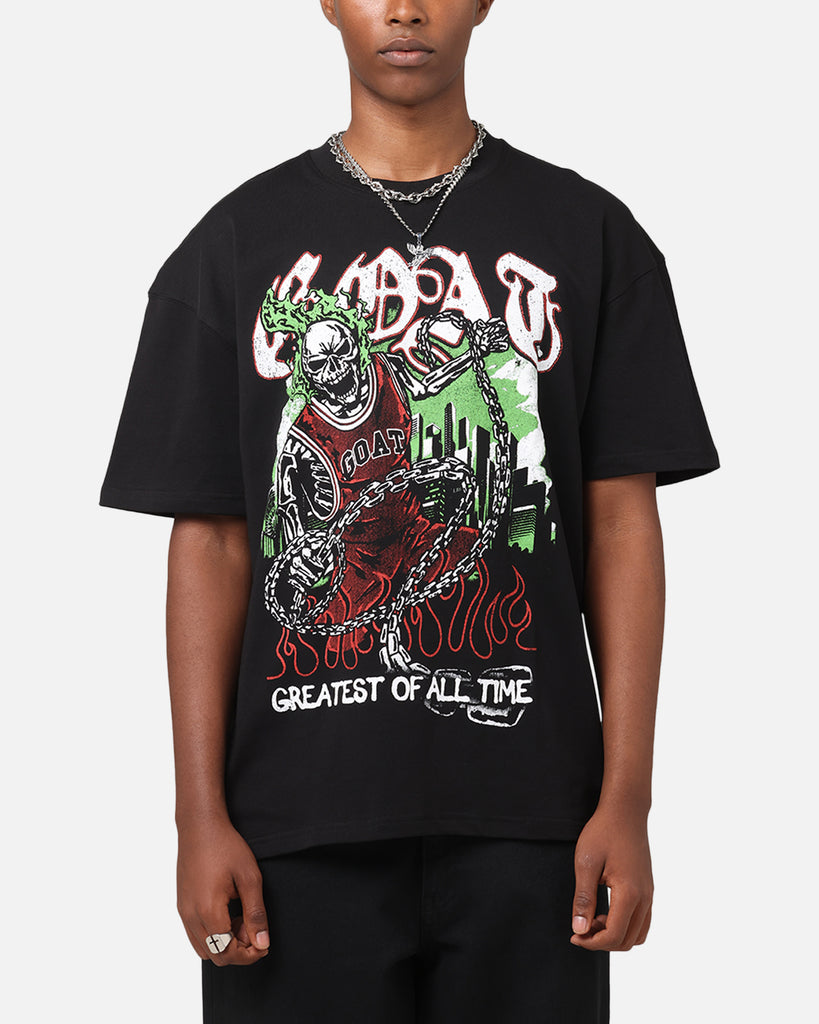 Goat Crew Goat Skull Vintage T-Shirt Black | Culture Kings NZ