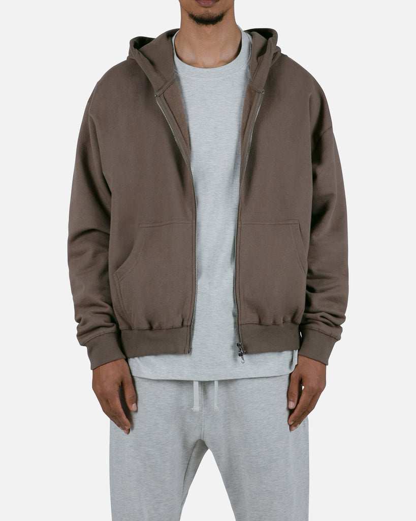 MNML Basic Zip Up Hoodie Brindle | Culture Kings NZ