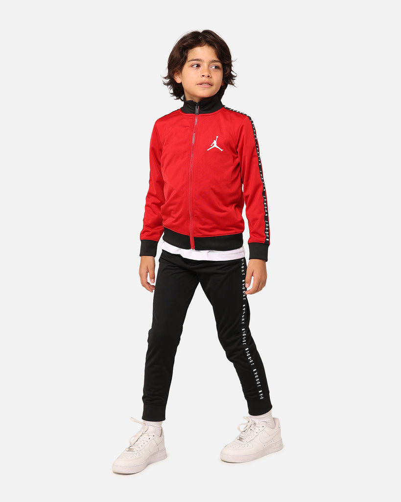 Jordan Kids' Air Jordan Tricot Set Gym Red/Black | Culture Kings NZ