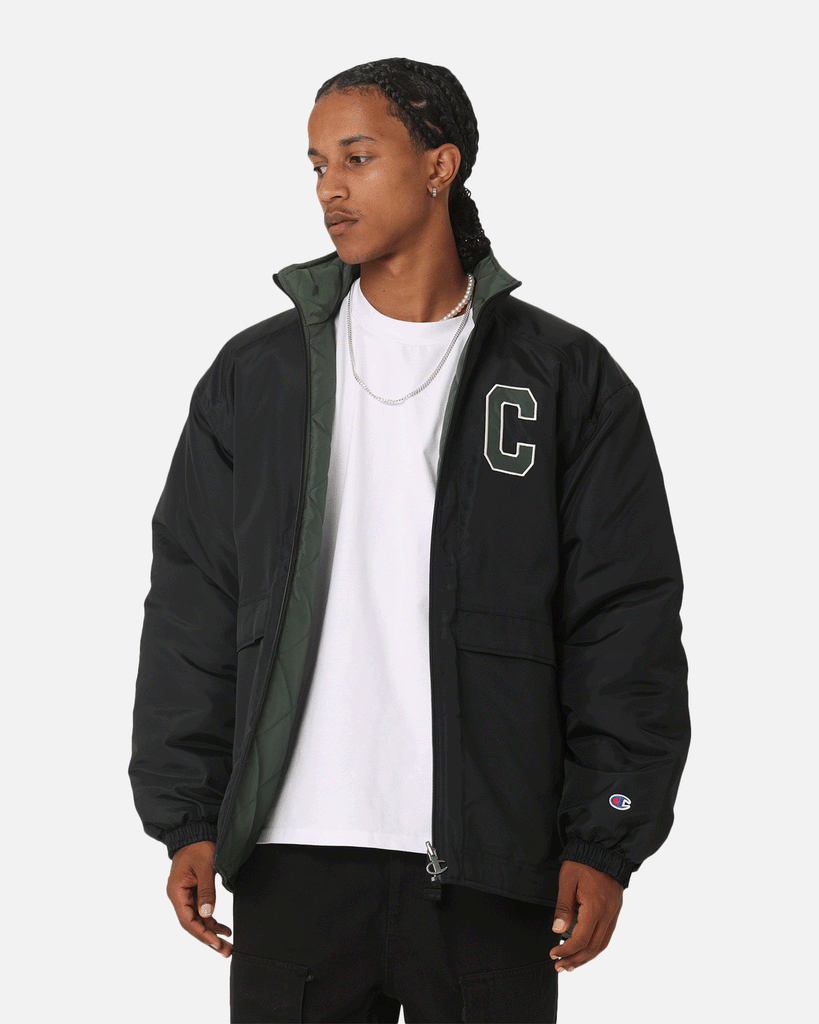Champion LFS Parker Puffer Jacket Black | Culture Kings NZ