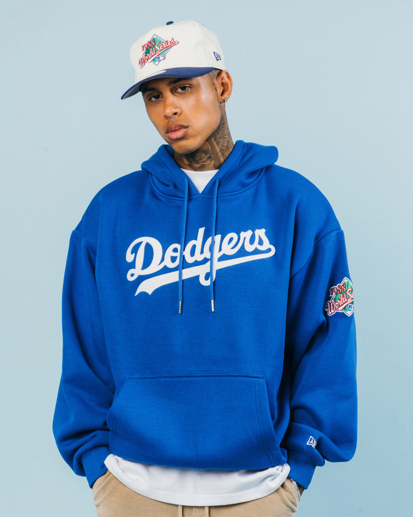 New Era Los Angeles Dodgers 'Tropical Punch Script Pack' Oversized Hoo ...