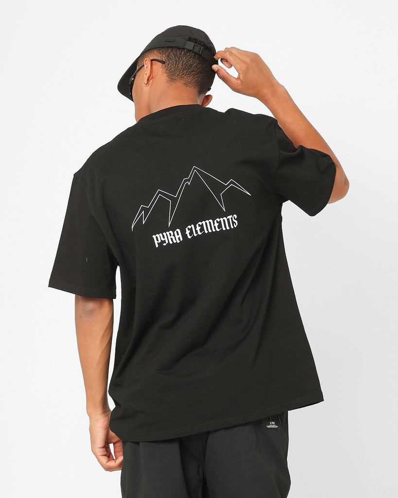 Pyra Rugged T-Shirt Black/White | Culture Kings NZ