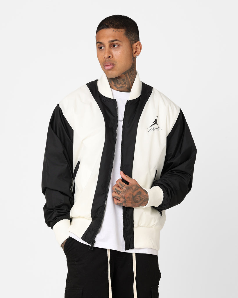 Jordan Flight MVP Jacket Sail/Black | Culture Kings NZ