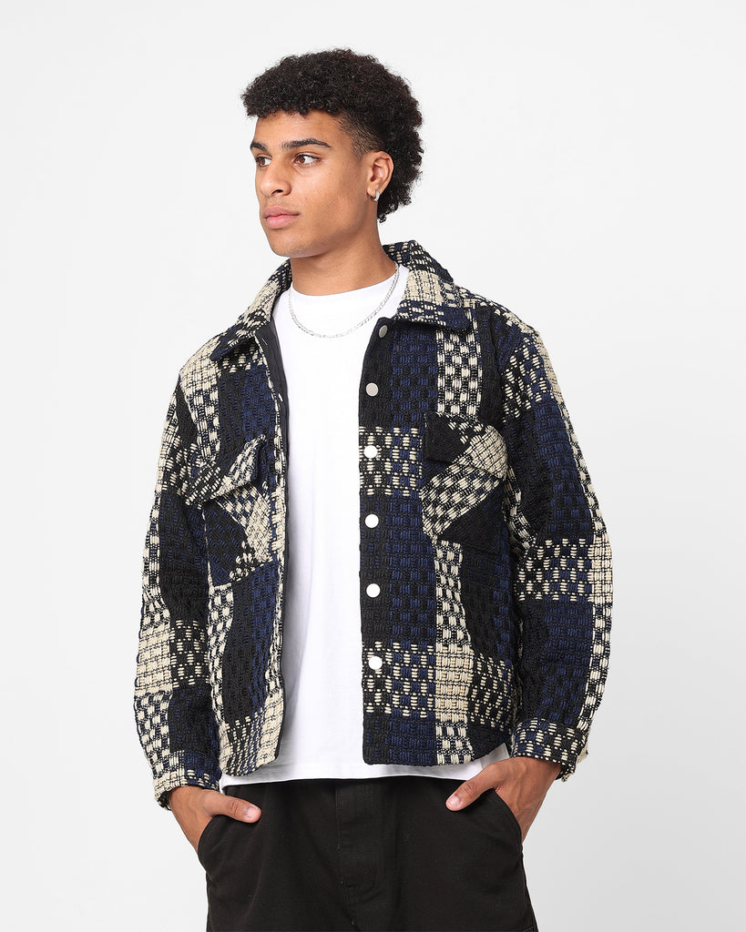 XXIII Reece Woven Jacket Multi/Black | Culture Kings NZ