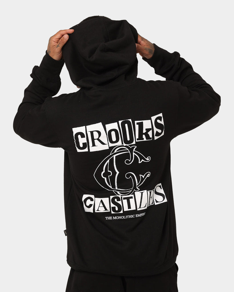 Crooks & Castles Ransom Hoodie Black | Culture Kings NZ
