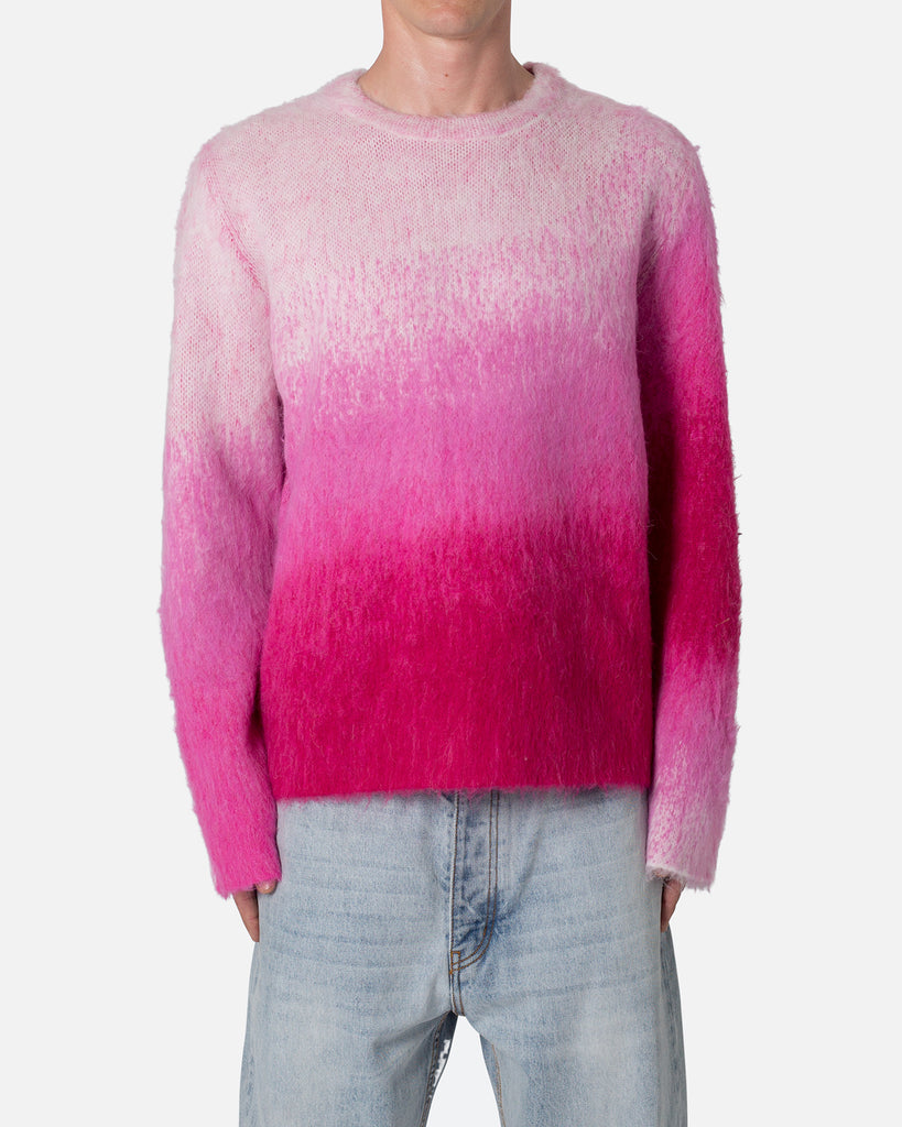 MNML Brushed Gradient Sweater Pink | Culture Kings NZ