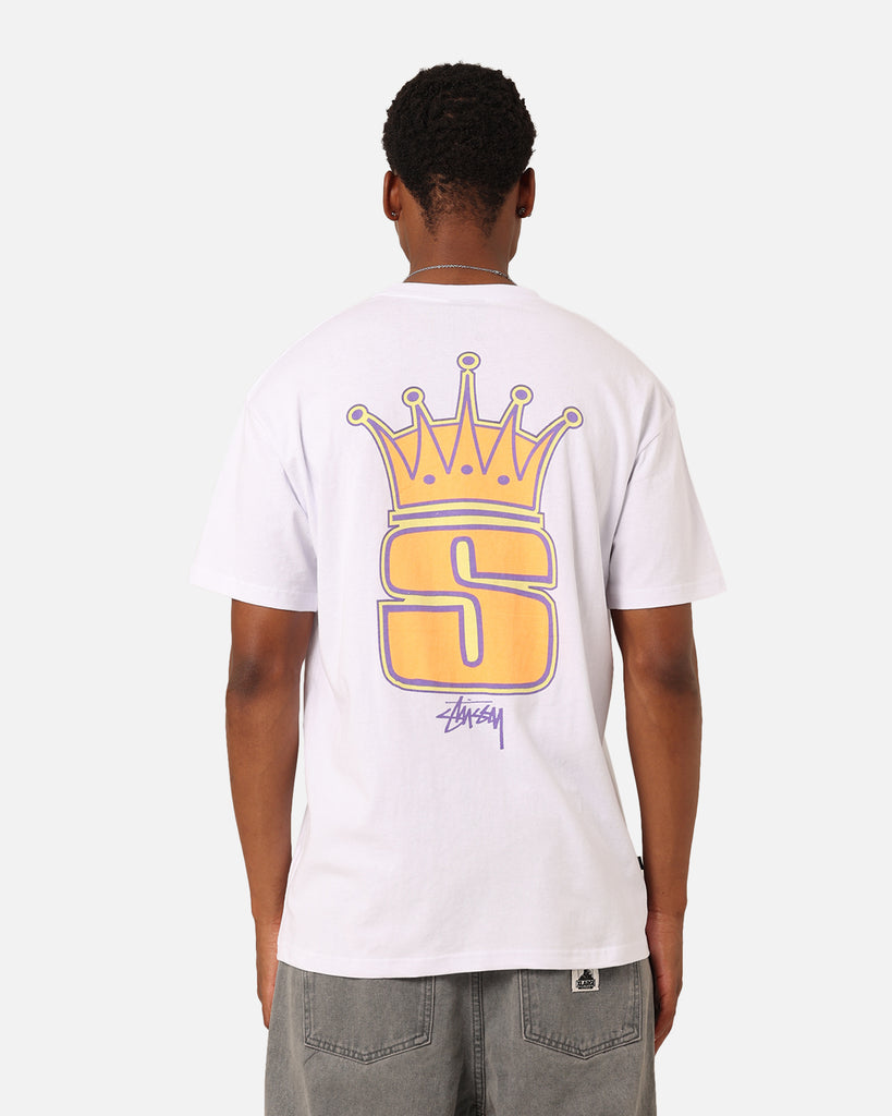 Stussy Crown T-Shirt White | Culture Kings NZ