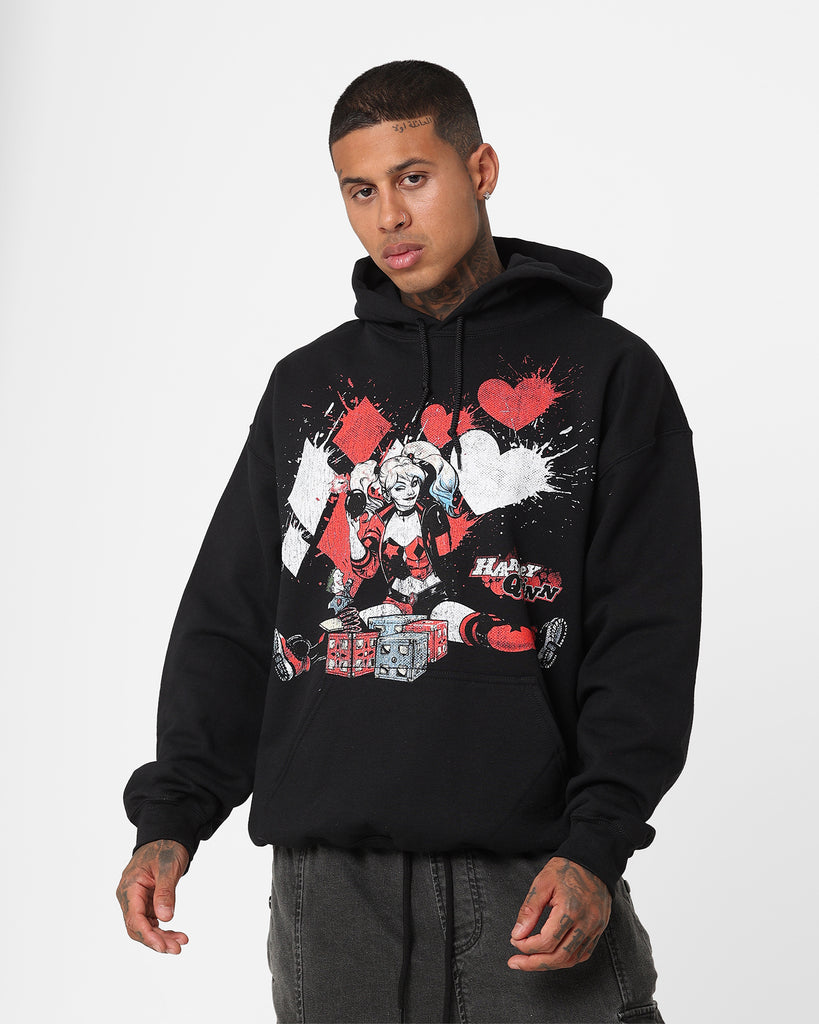 Goat Crew X DC Batman Mad Love Hoodie Black | Culture Kings NZ