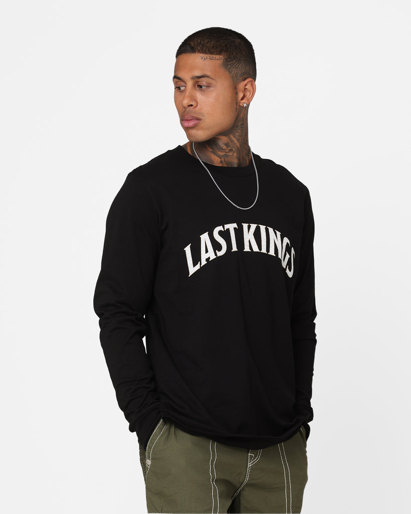 Last Kings Arch Long Sleeve T-Shirt Black | Culture Kings NZ