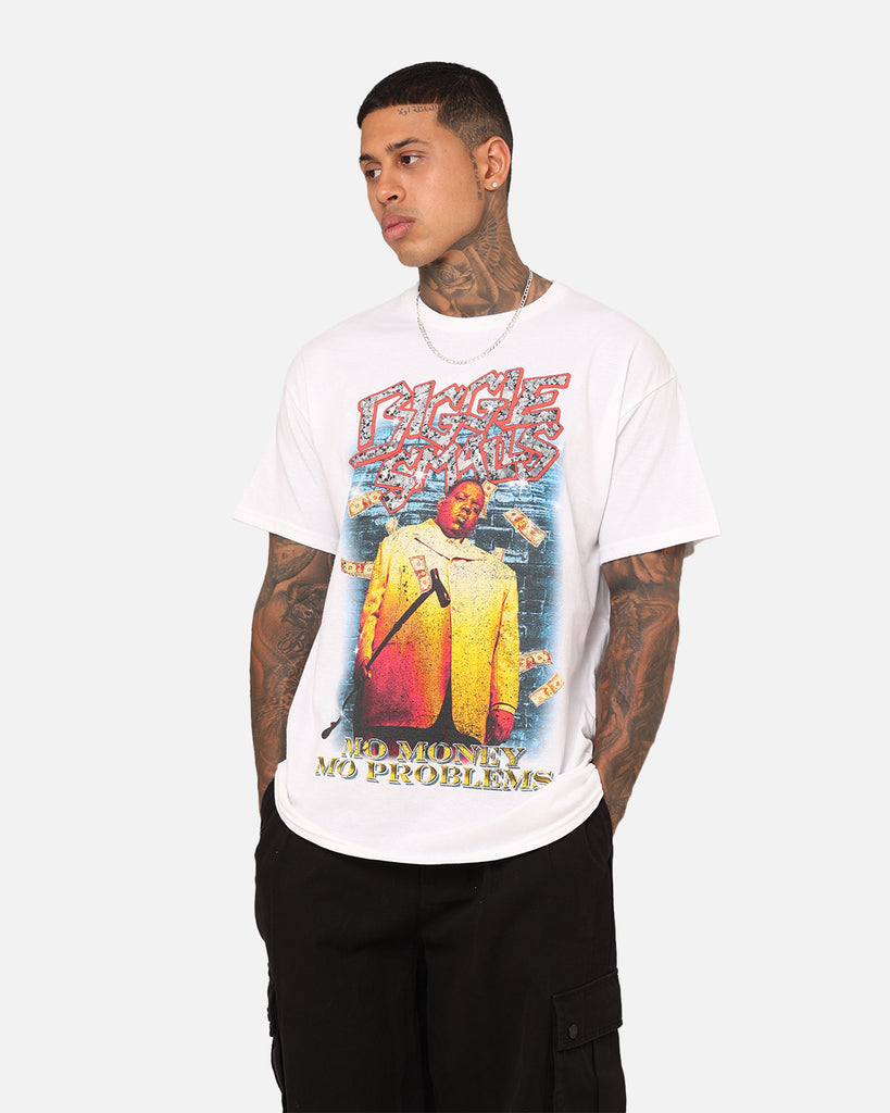 Notorious B.I.G Mo Money Bills T-Shirt White | Culture Kings NZ
