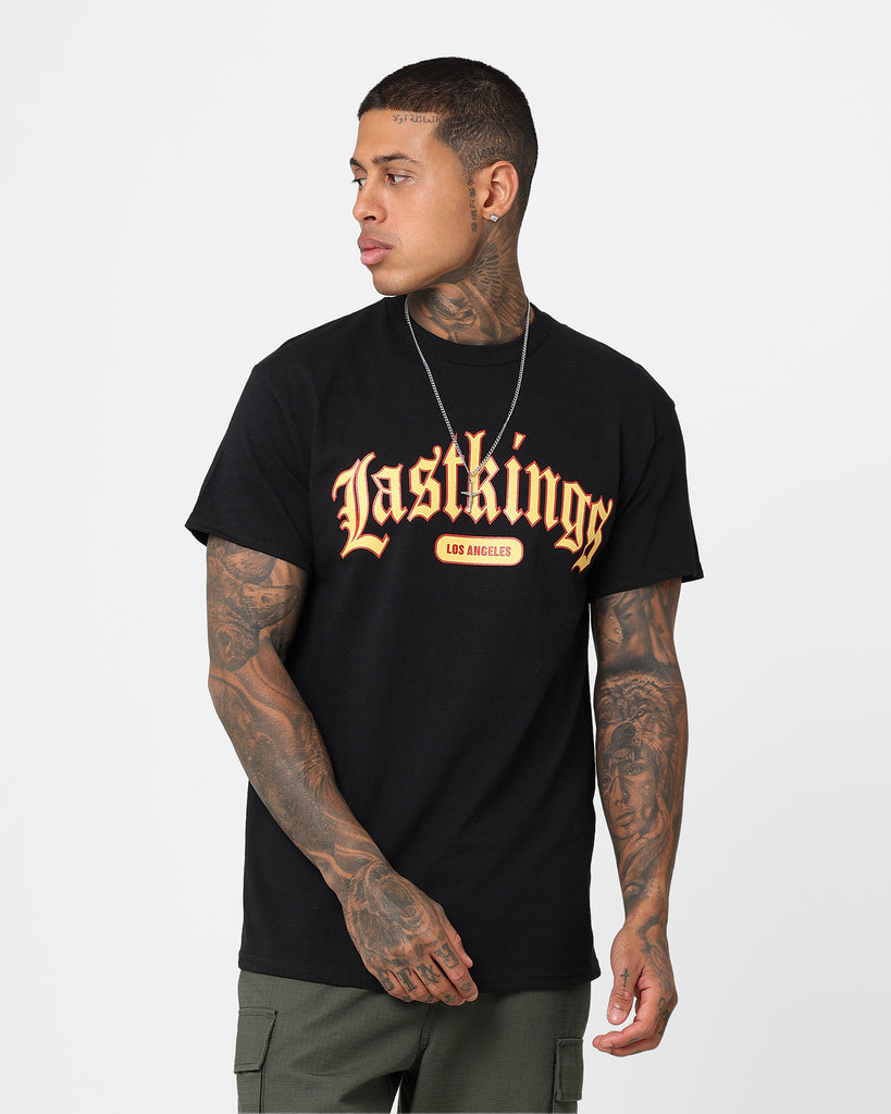 Last Kings Throwback T-Shirt Black | Culture Kings NZ