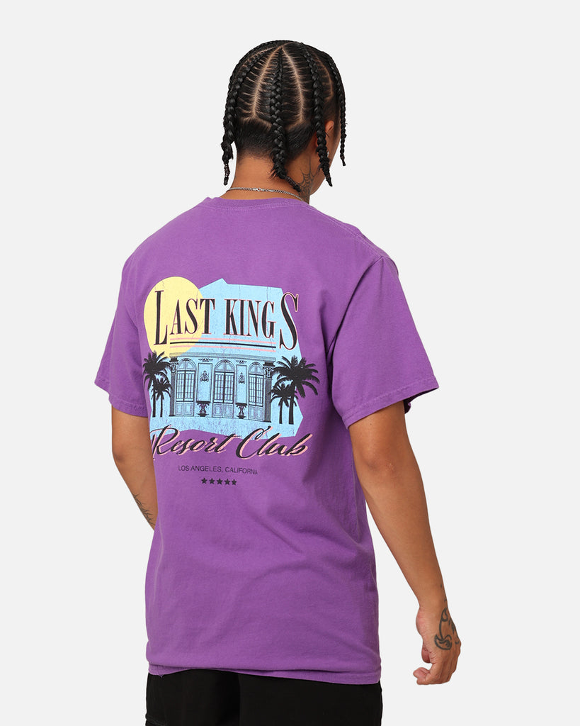 Last Kings Resort Club T-Shirt Purple | Culture Kings NZ