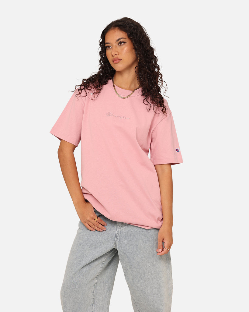 Champion Women's Heritage Oversized T-Shirt Peculiar Pink | Culture ...