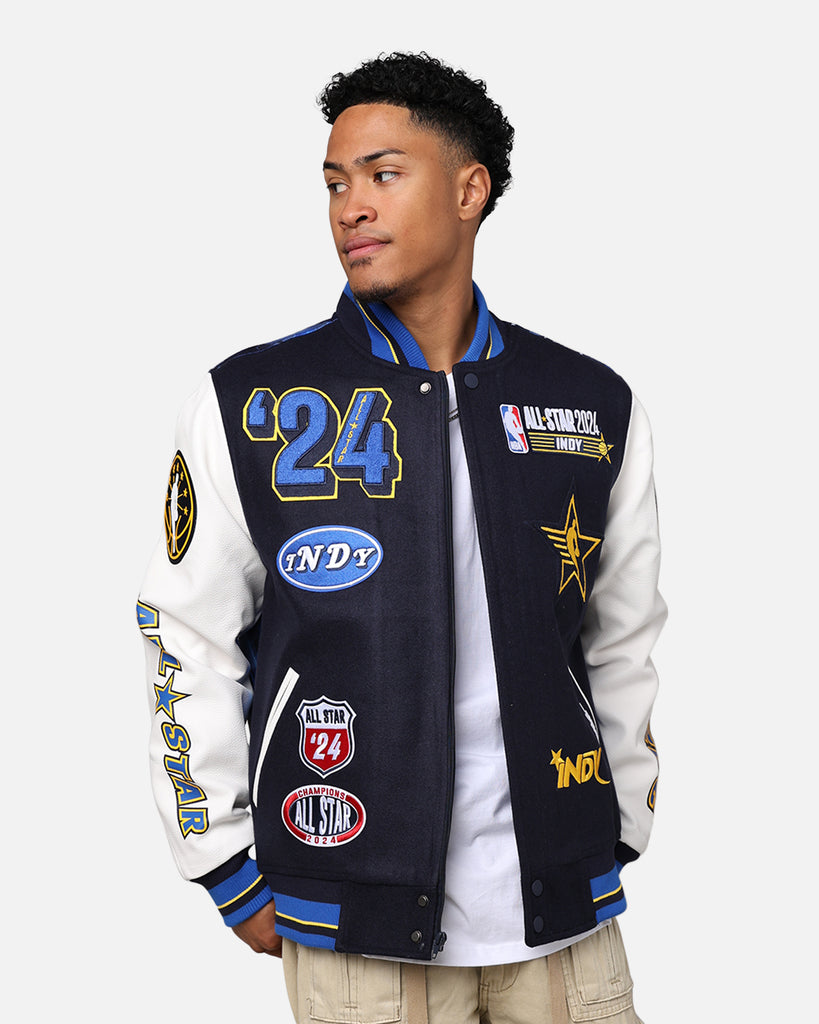 Pro Standard NBA All Star Game 2024 Wool Varsity Jacket Midnight Navy/ | Culture Kings NZ