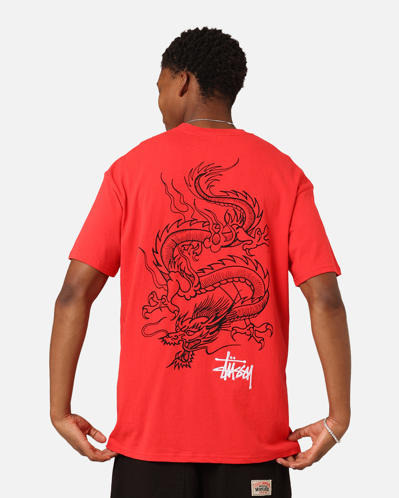 Stüssy Dragon T-Shirt Pigment Red | Culture Kings NZ