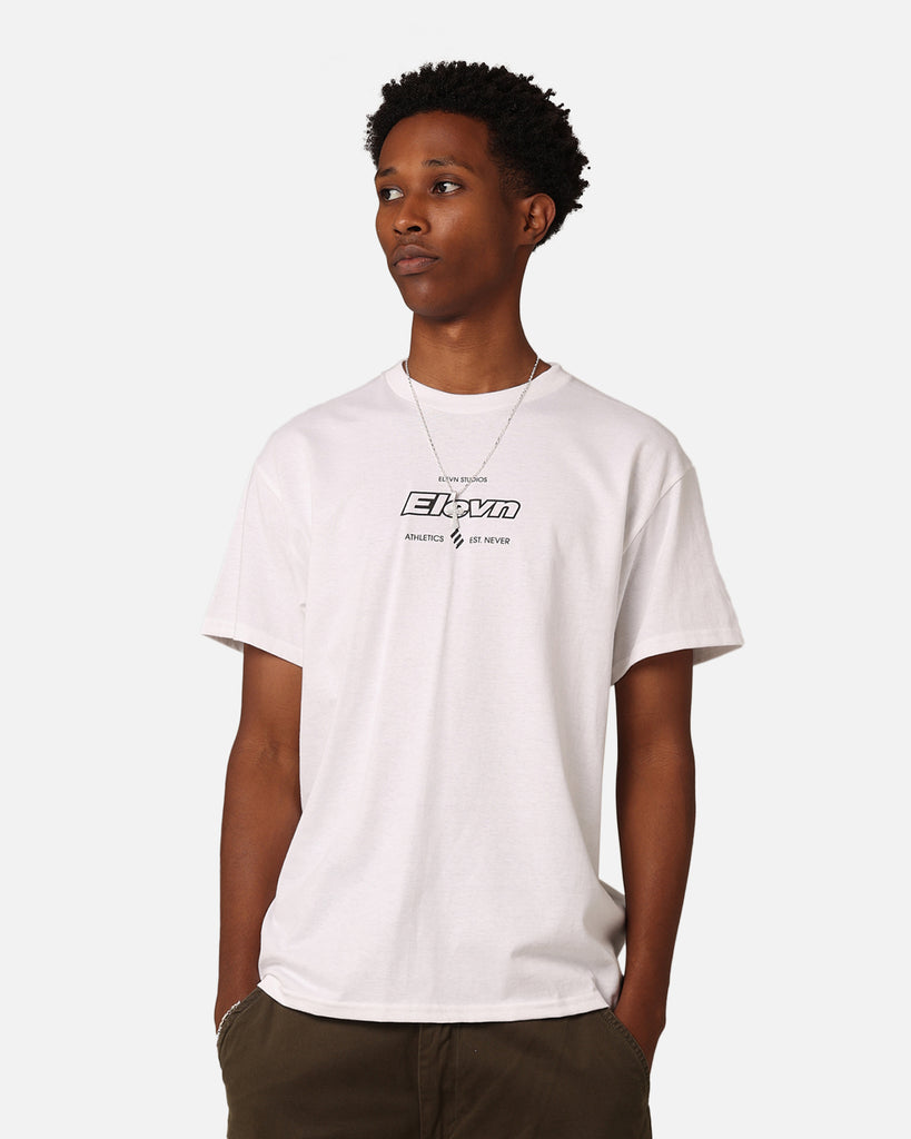 Elevn Clothig Co Never T-Shirt White | Culture Kings NZ