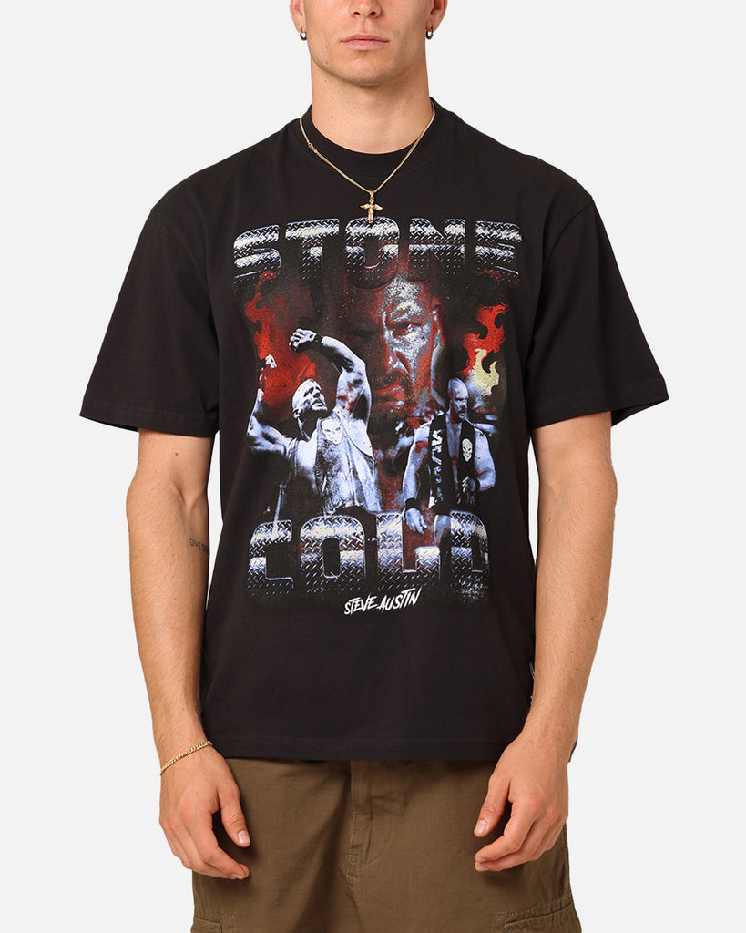 Mitchell & Ness X WWE Stone Cold Steve Austin Stone Cold T-Shirt Overd ...