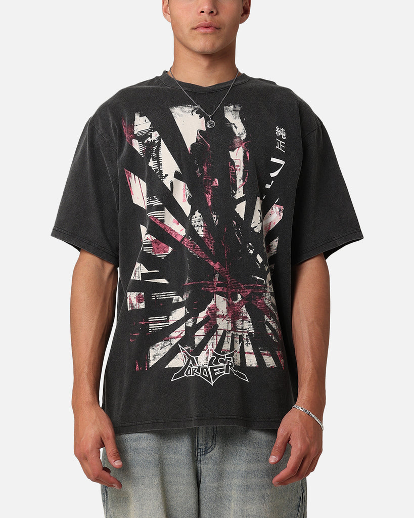 The Anti Order Ninja Warrior T-Shirt Black Wash | Culture Kings NZ