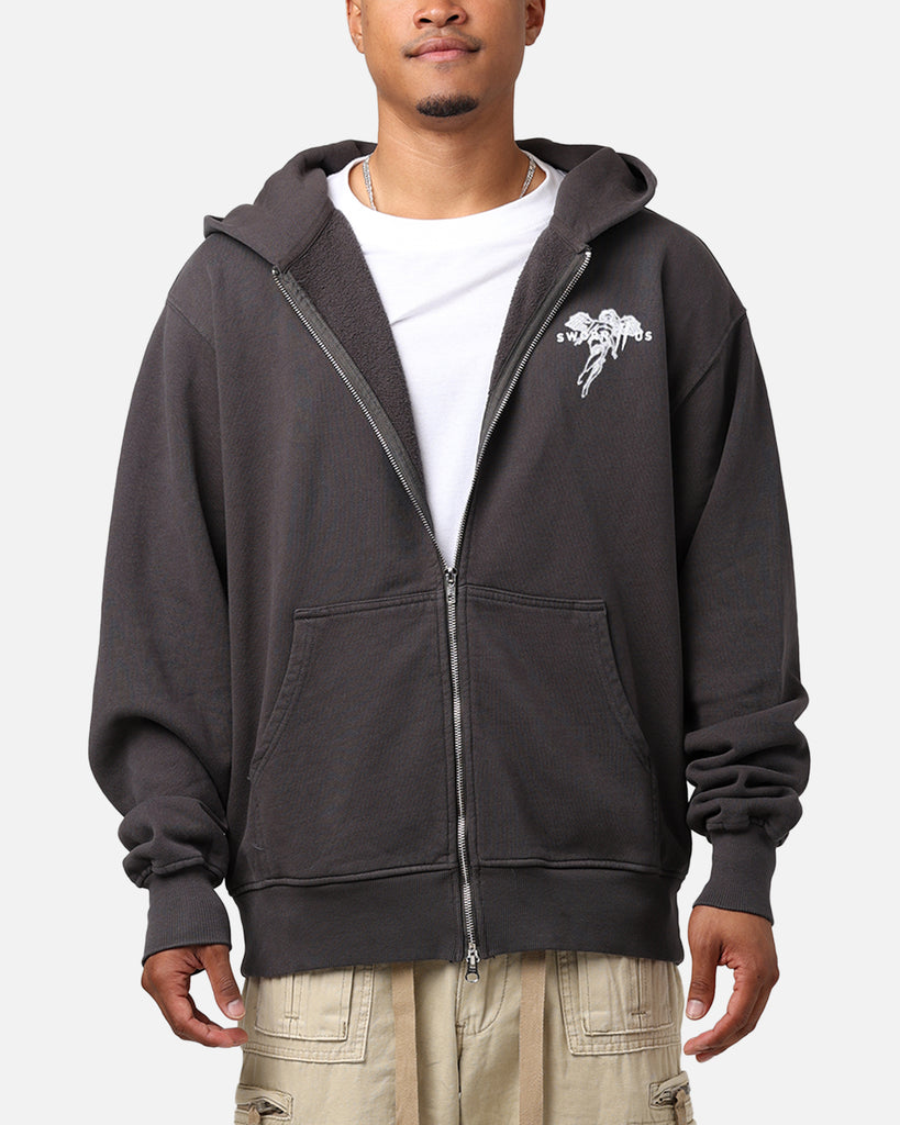 Sworn To Us Standard Issue Spirit Full Zip Jacket Washed Black ...