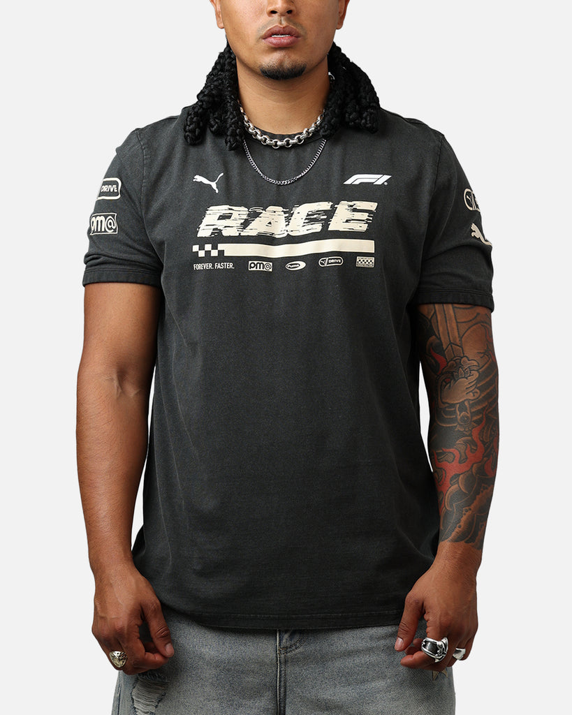 Puma F1 Ringer T-Shirt Black | Culture Kings NZ