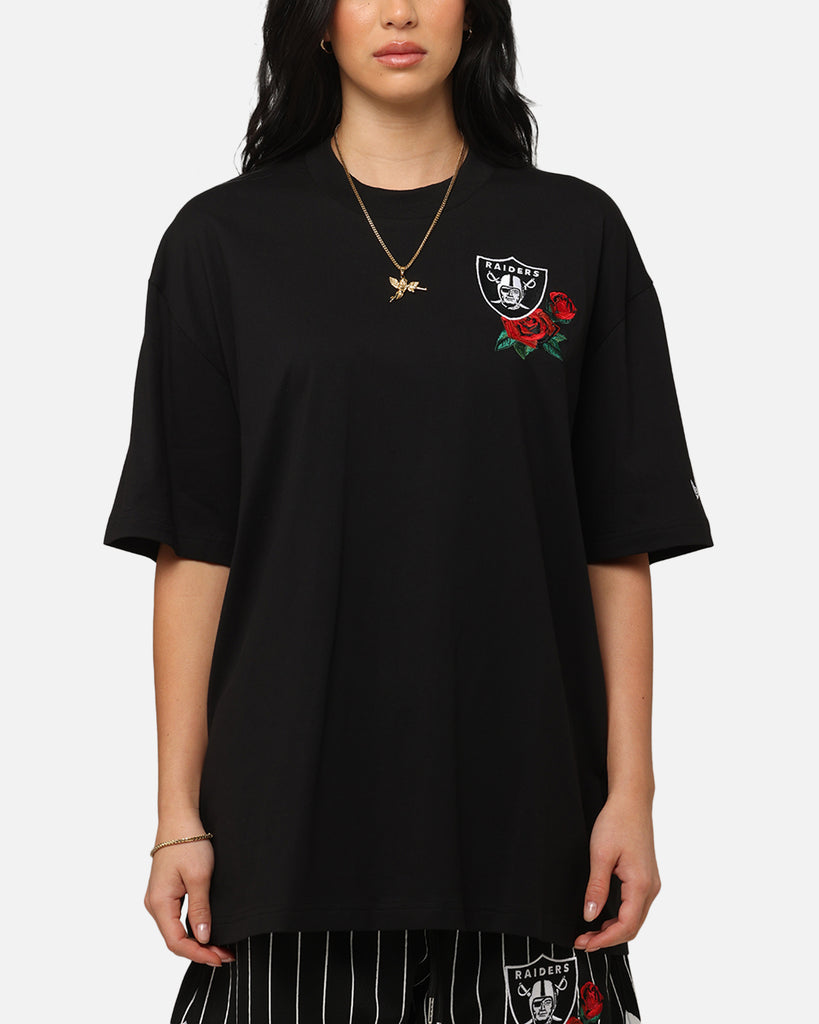 New Era Las Vegas Raiders Rose Oversized T-Shirt Black | Culture Kings NZ