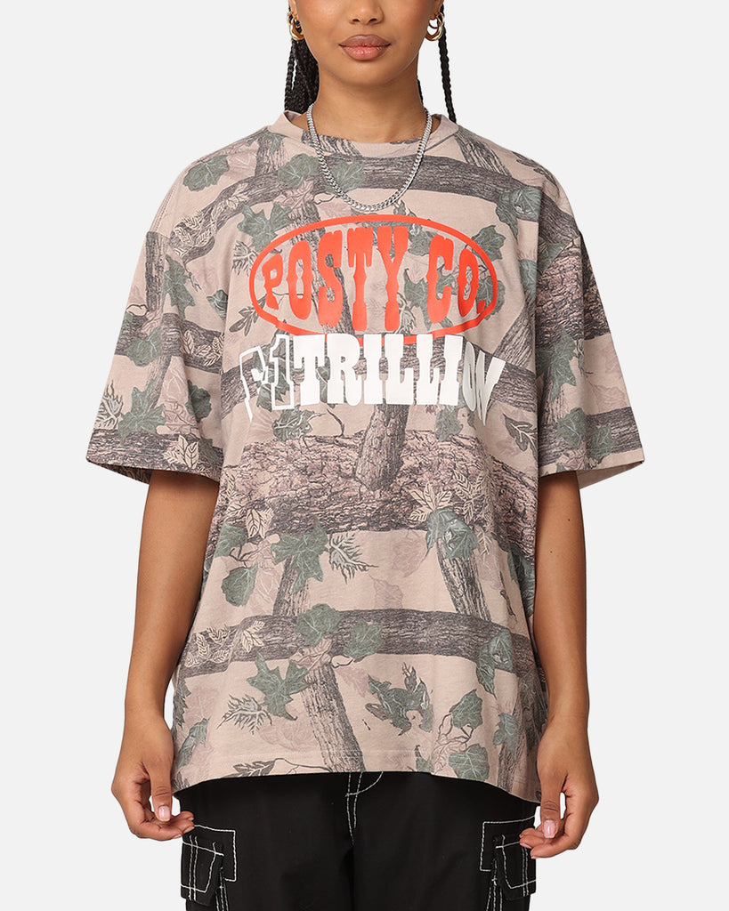 Post Malone Posty Co Camo T-Shirt Camouflage | Culture Kings NZ