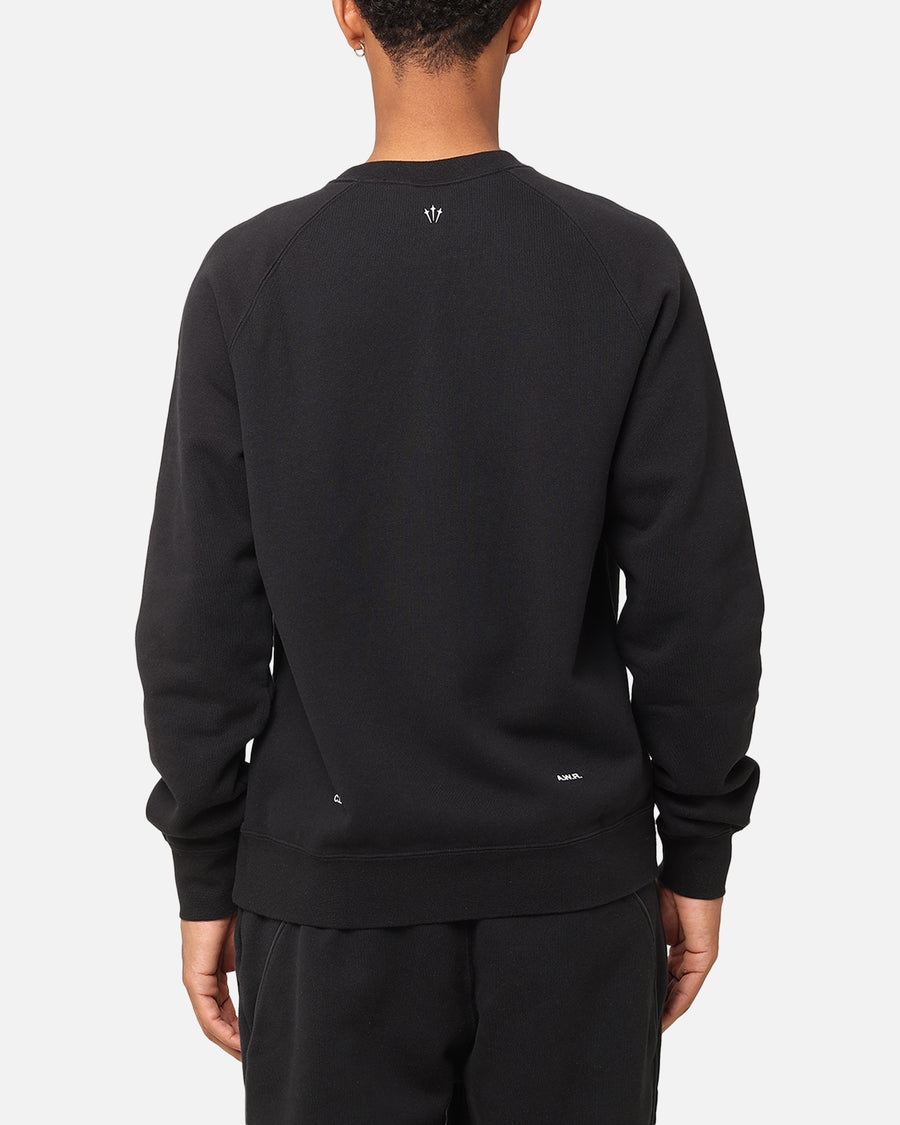 Nike Nocta Fleece Crewneck Black/White | Culture Kings NZ
