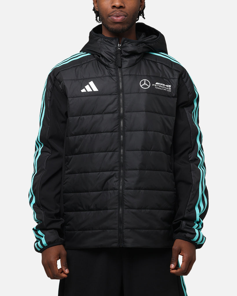 Adidas X Mercedes Benz F1 DNA Puffer Jacket Black/White | Culture Kings NZ
