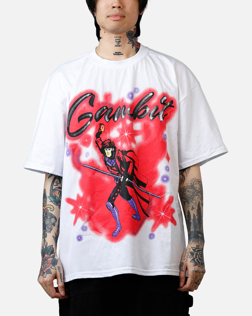Goat Crew Marvel X-Men Gambit Airbrush T-Shirt White | Culture Kings NZ
