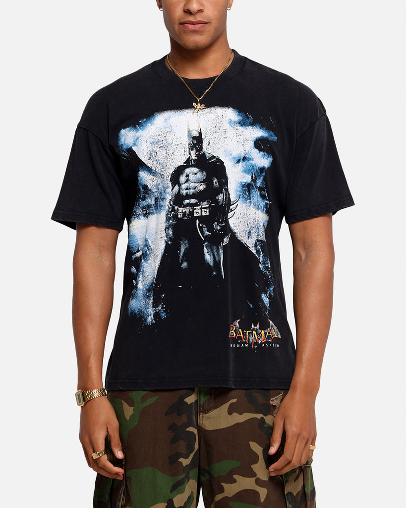 73Studio X DC Batman Arkham Asylum Vintage T-Shirt Black | Culture Kings NZ